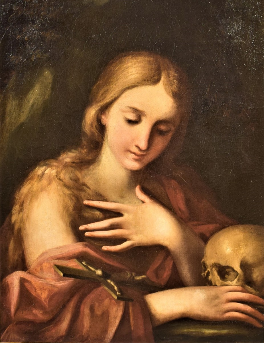 Penitent Magdalene - Pompeo Batoni (Lucca 1708- Rome 1787) - Ref.101997