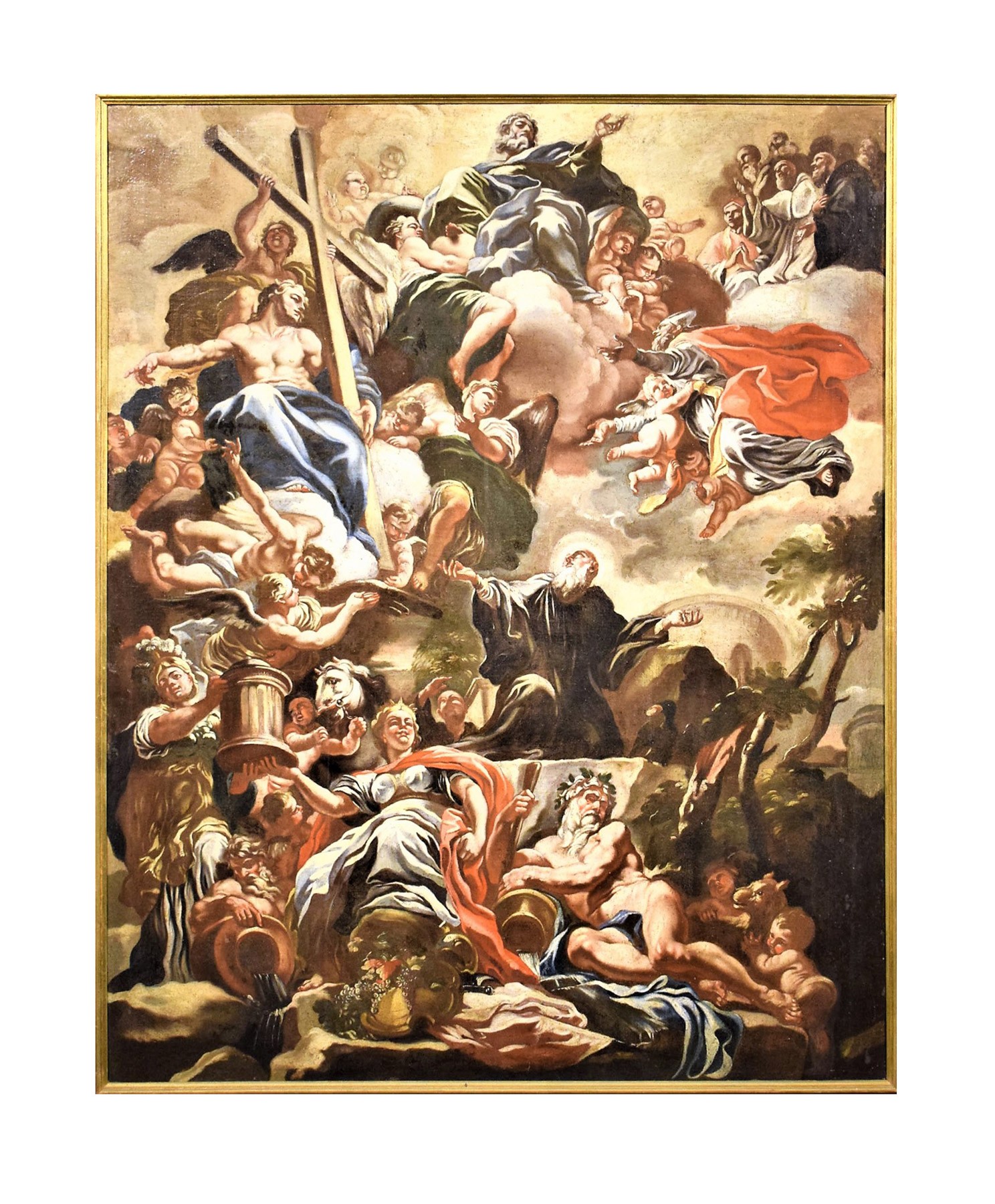 Le triomphe du Christianisme - Francesco Solimena (1657-1747) atelier ...