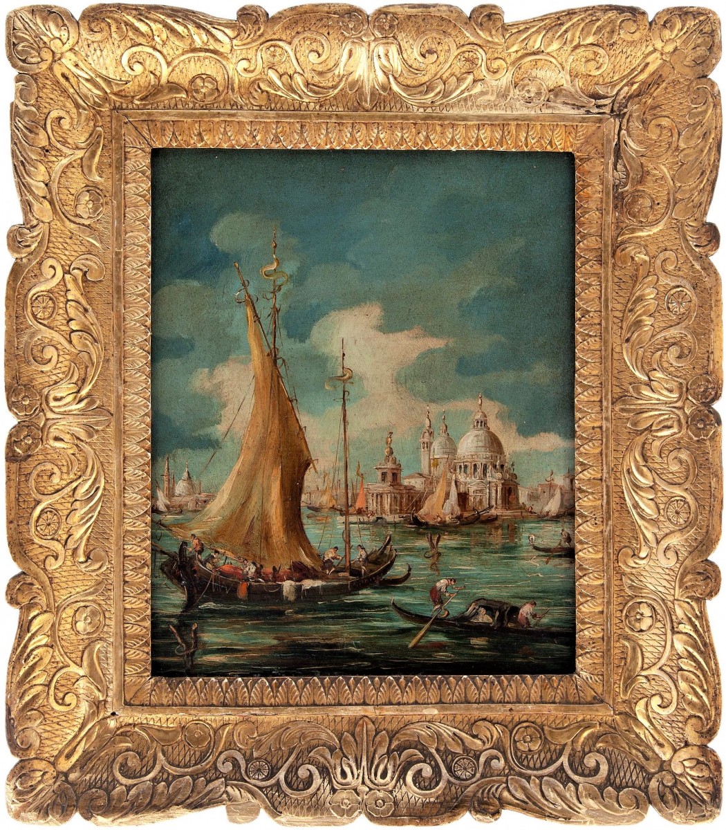 Giuseppe Ponga (1856 - 1925) - Paire de vues de Venise - XIXe siècle ...