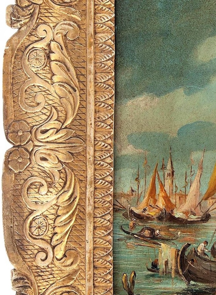 Giuseppe Ponga (1856 - 1925) - Paire de vues de Venise - XIXe siècle ...