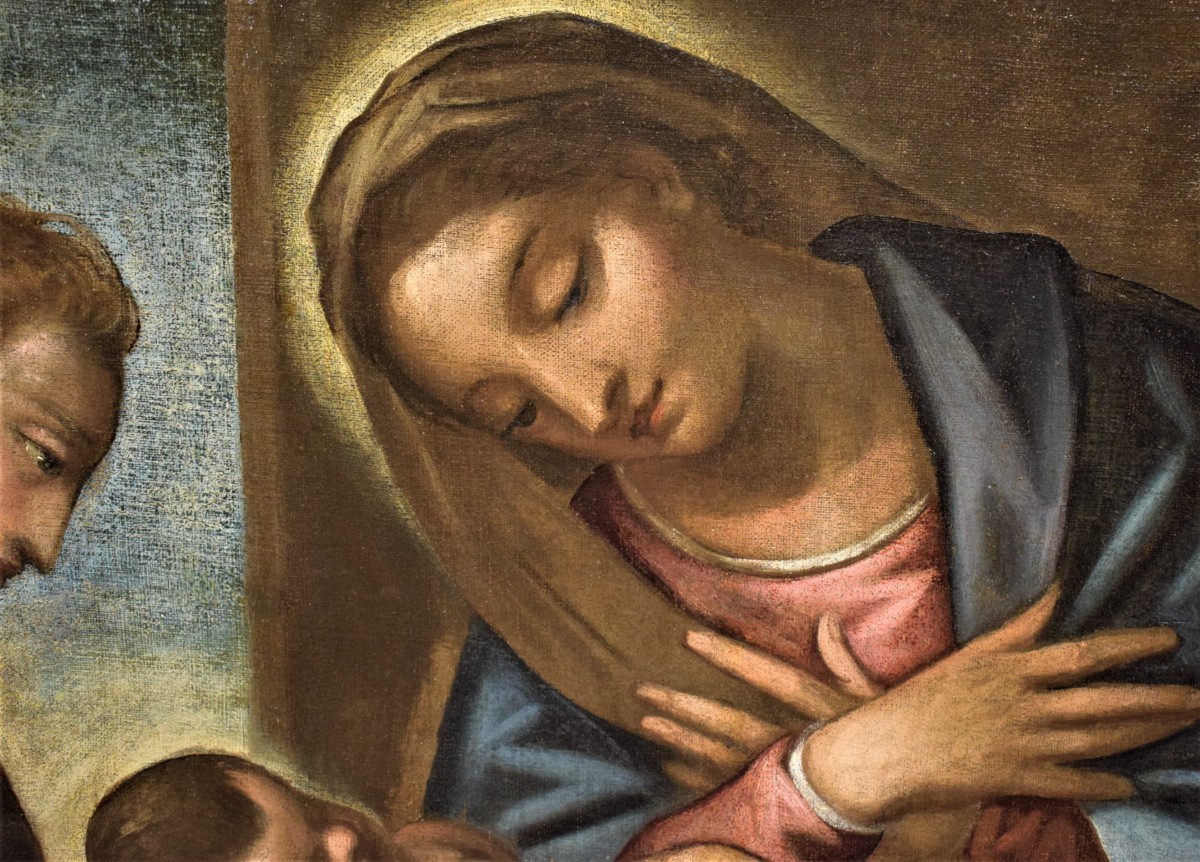 Holy Family and Saint Catherine workshop of Luca Cambiaso (1527-1585 ...