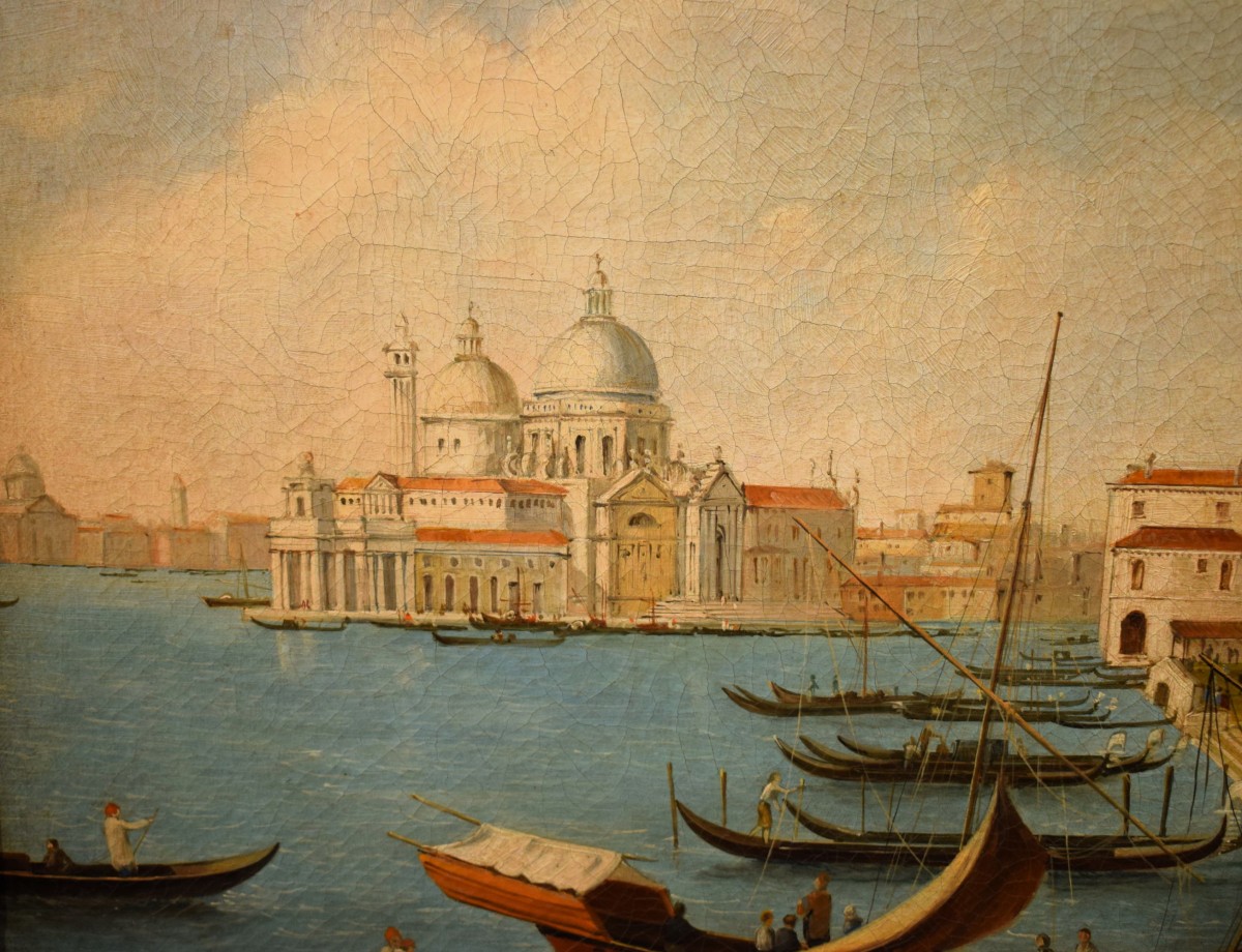Venice, the San Marco Basin - Venetian master of the 19th century - Ref ...