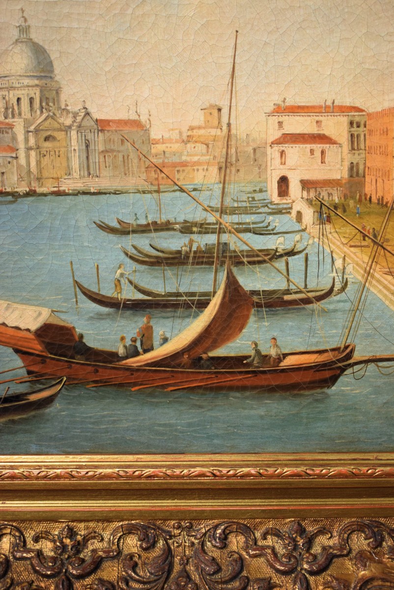 Venice, the San Marco Basin - Venetian master of the 19th century - Ref ...