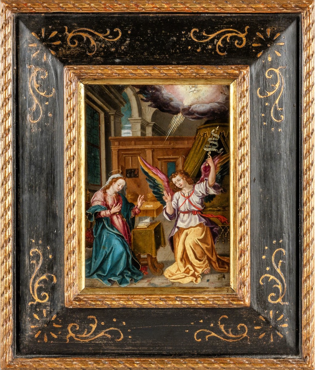 Annunciation Flemish Master of 17 th century - Ref.113373