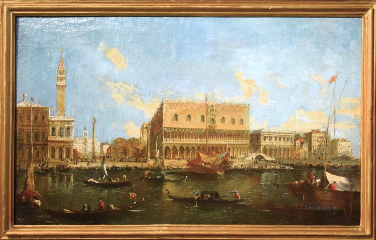 Venice, Basin of San Marco - Francesco Guardi workshop (Venice 1712 ...