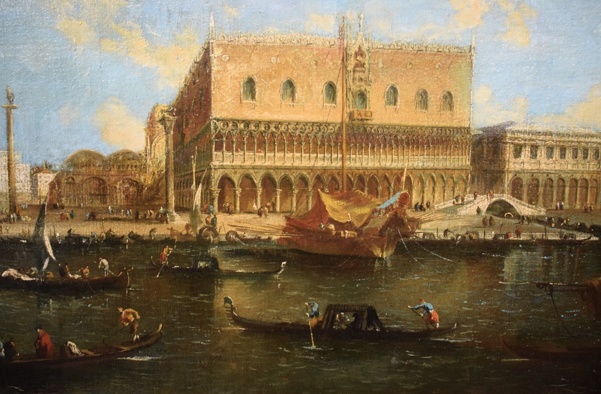 Venice, Basin of San Marco - Francesco Guardi workshop (Venice 1712 ...