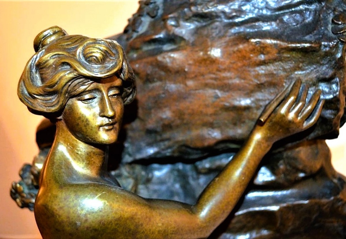 Marcel Debut (1865-1933) - Allegory of Eternity - Ref.114969