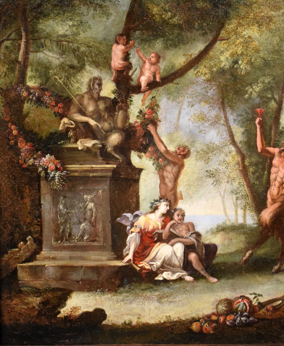 Bacchanal - Workshop of Filippo Lauri (Rome, 1623–1694) - Ref.115137