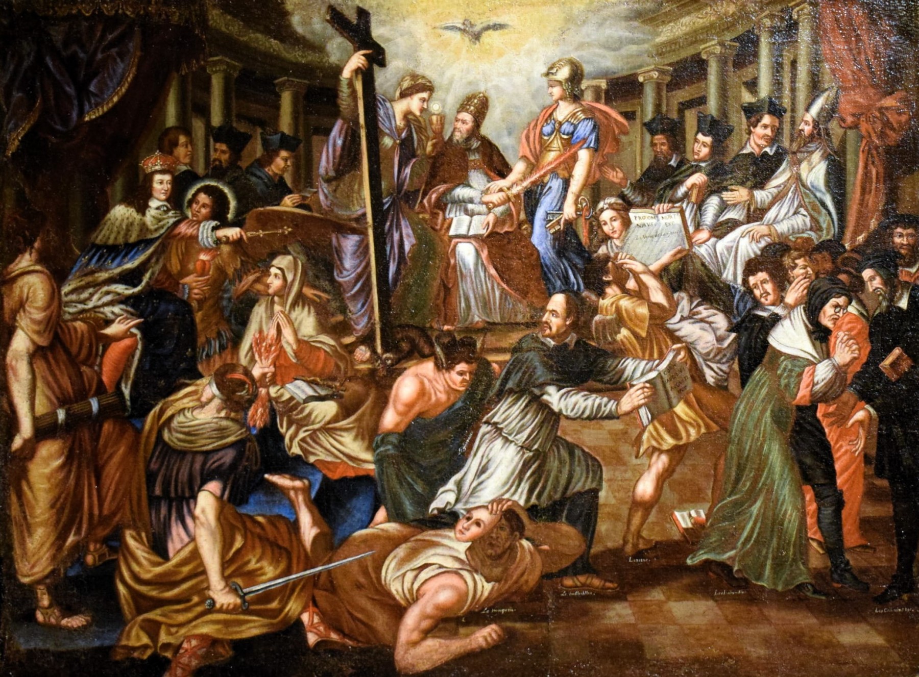 The Triumph of the Church over the Jansenists - French School of the ...