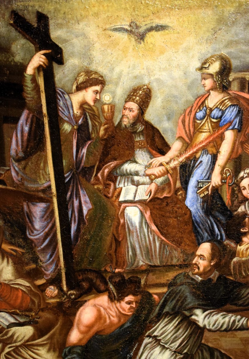 The Triumph of the Church over the Jansenists - French School of the ...