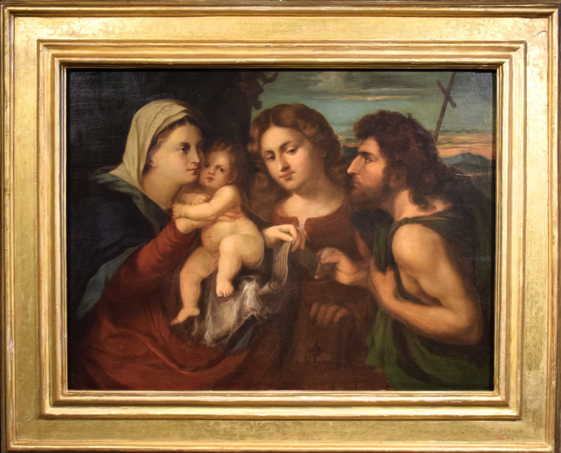 Holy Conversation, Venetian school of the 19th century - Ref.116309