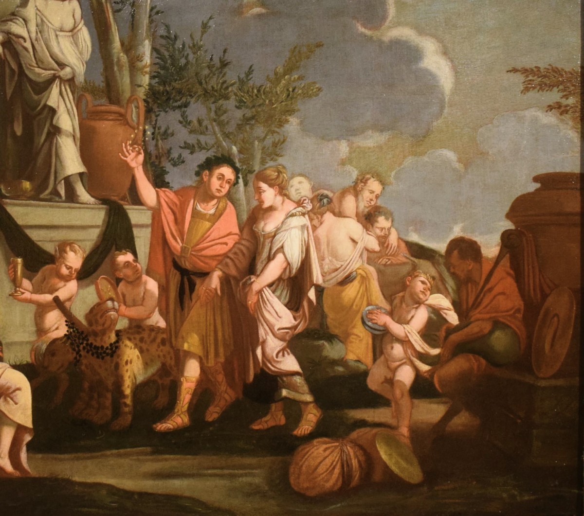 The Wedding of Bacchus and Ariadne - Venetian master of the 17th ...