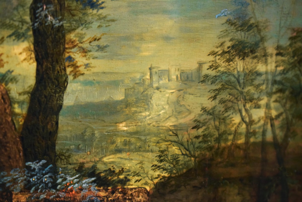 Scène de mariage mythologique - Signé Jacob Franse, vers 1720-1730 ...