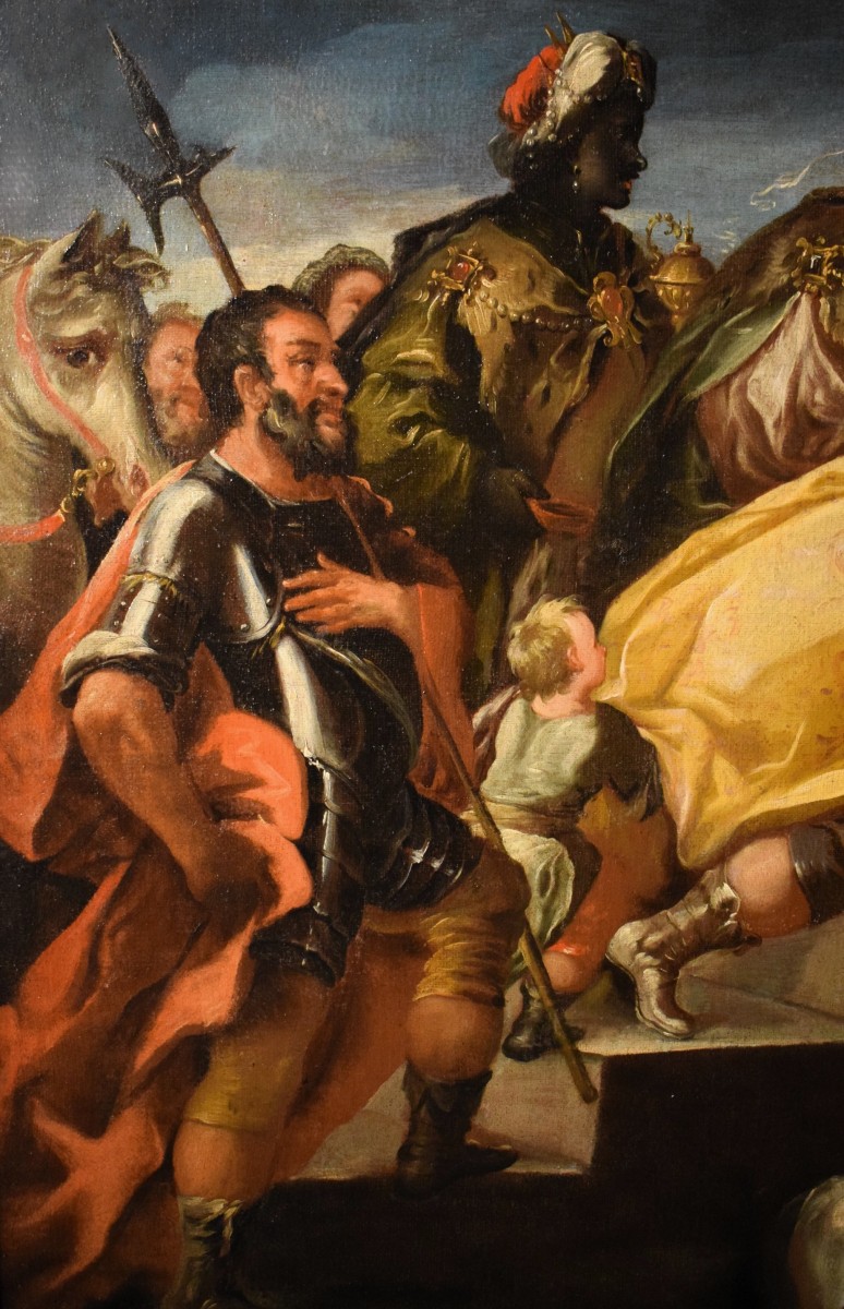 Adoration of the Magi - Neapolitan School, late 17th century - Ref.123378