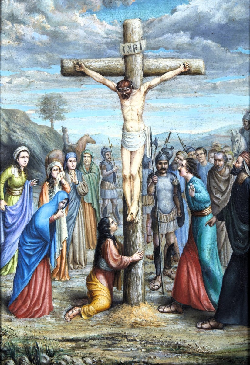 Crucifixion of Christ - France, Limoges 18th century - Ref.124071