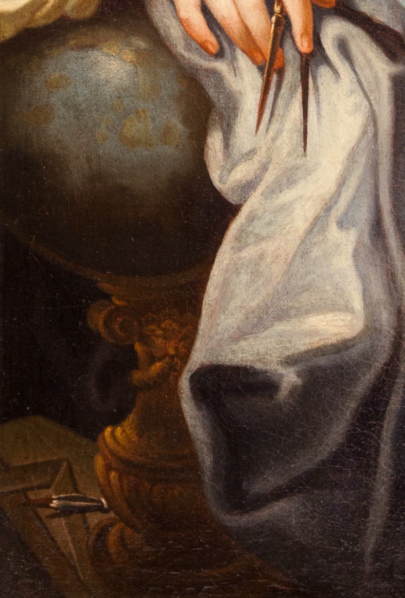 Uranie, muse de l'Astronomie - École italienne du XVIIIe siècle ...