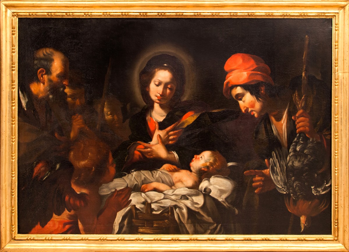 Bernardo Strozzi (Genoa 1581 - Venice 1644) and workshop - The Nativity ...