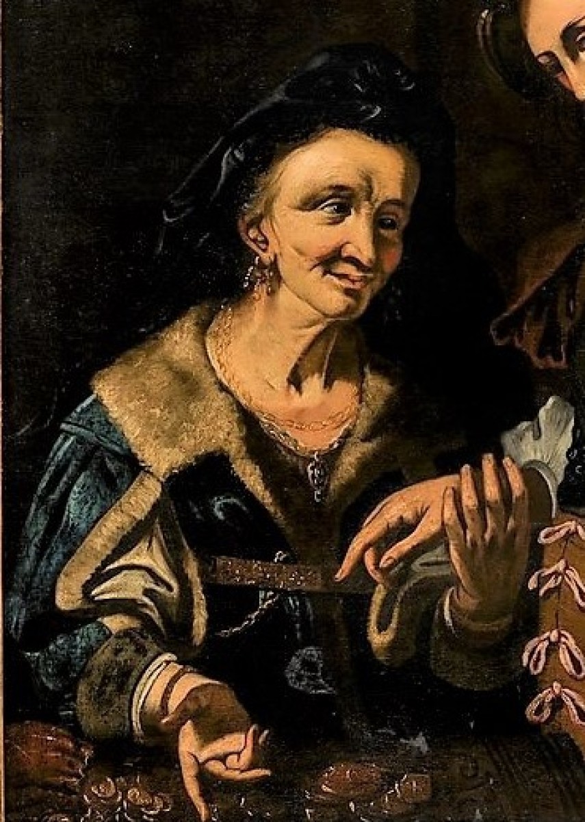 "La Bonne Nouvelle" atelier de Nicolas Tournier - XVIIe siècle - N.72611