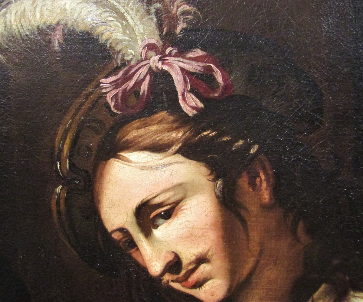 "La Bonne Nouvelle" atelier de Nicolas Tournier - XVIIe siècle - N.72611