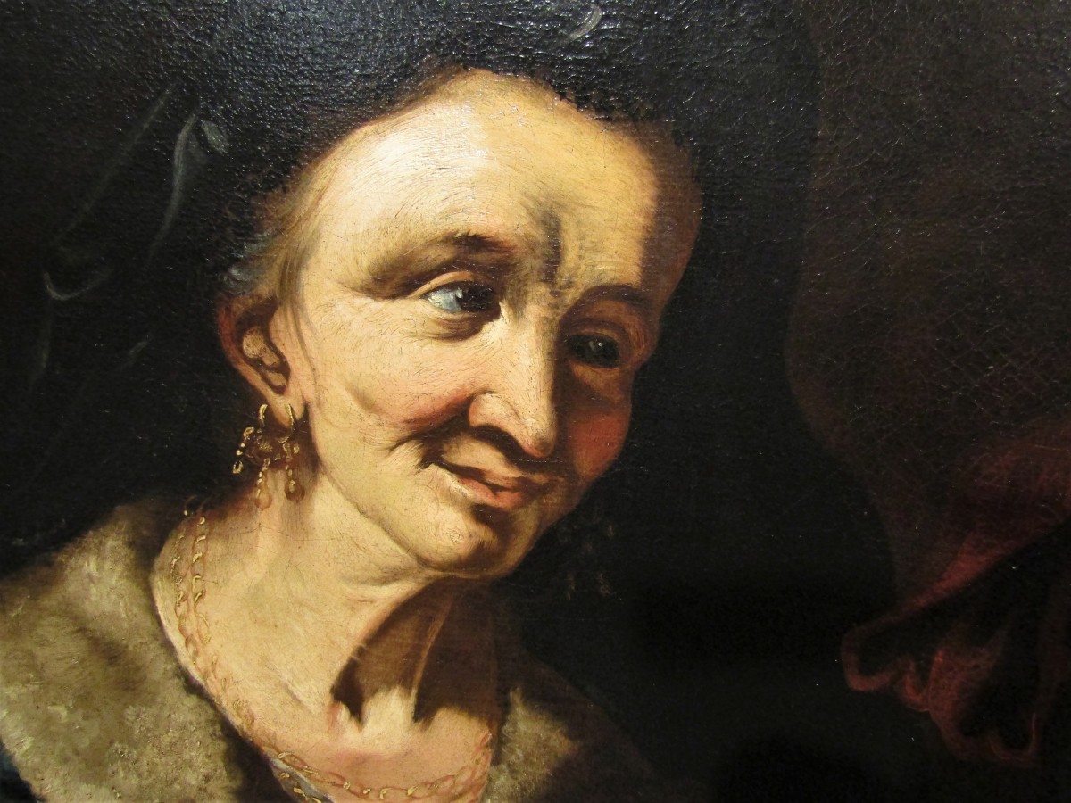 "La Bonne Nouvelle" atelier de Nicolas Tournier - XVIIe siècle - N.72611
