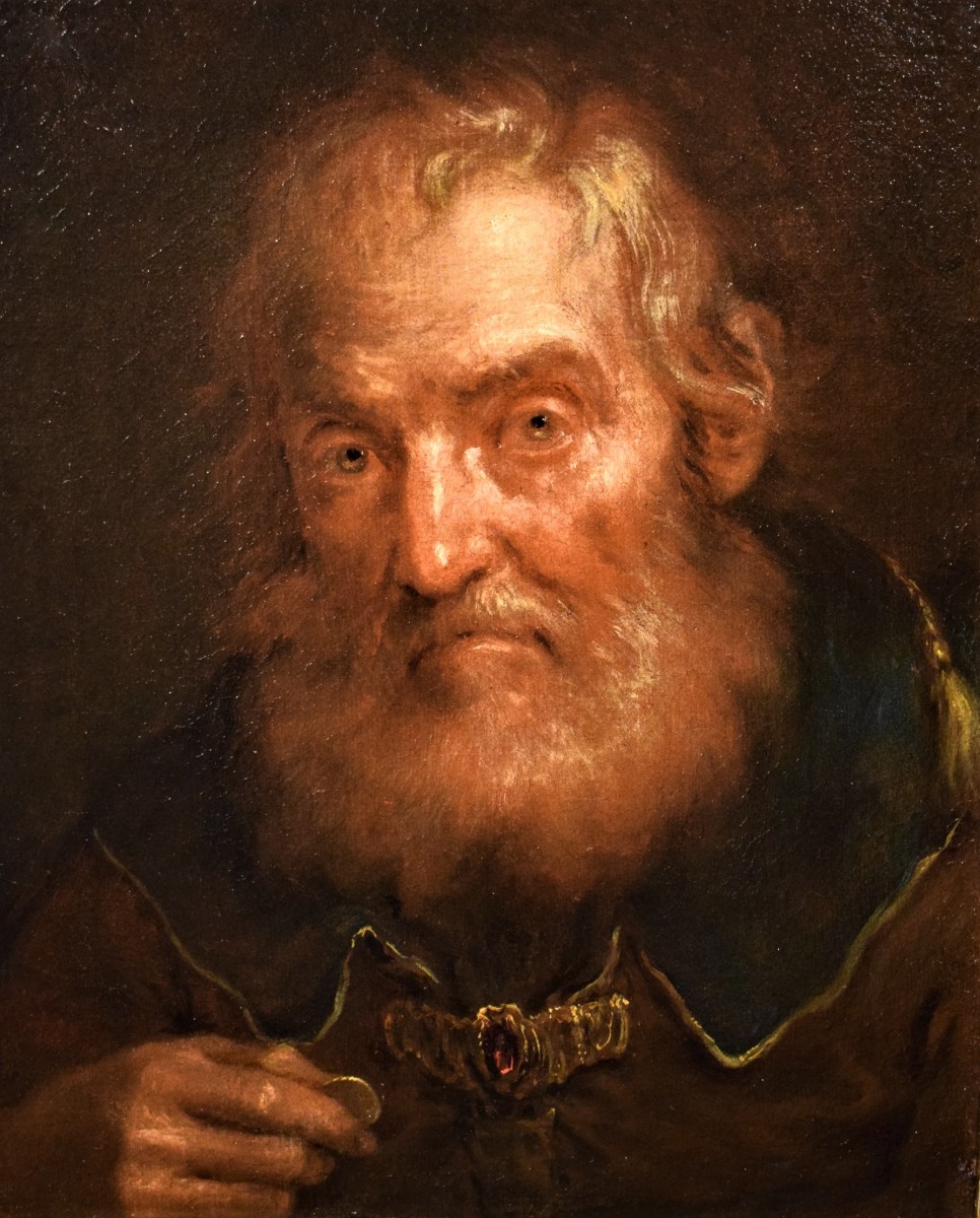 Allegory of Avarice - Giuseppe Nogari (1699-1763) - Ref.84211