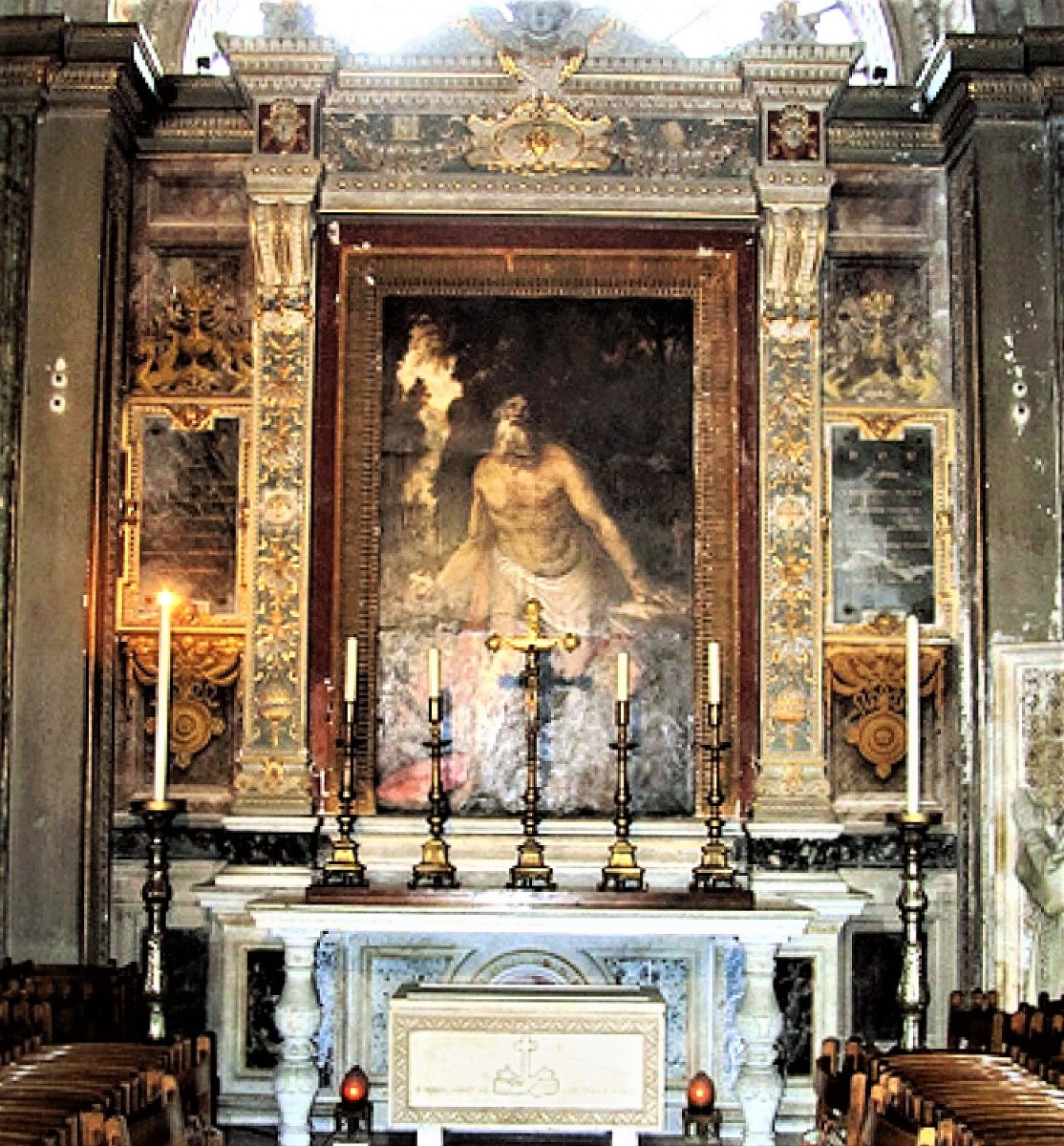 Saint Jérôme pénitent Giovanni de Vecchi (Sansepolcro1536-Rome1615 ...