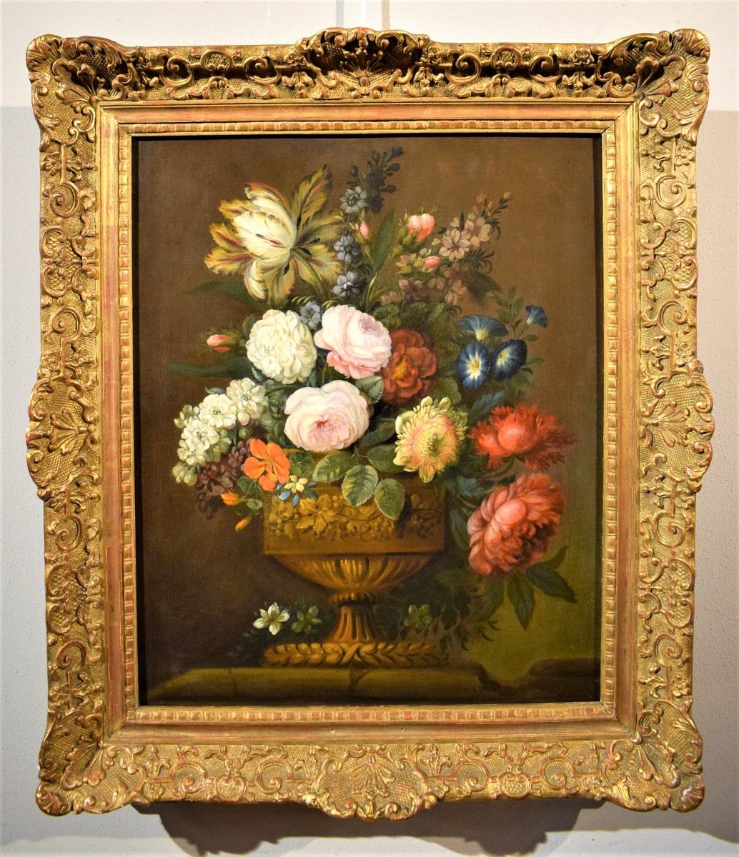 "Still Life of Flowers" Jean-Louis Prevost (1760 - 1810) - Ref.94363