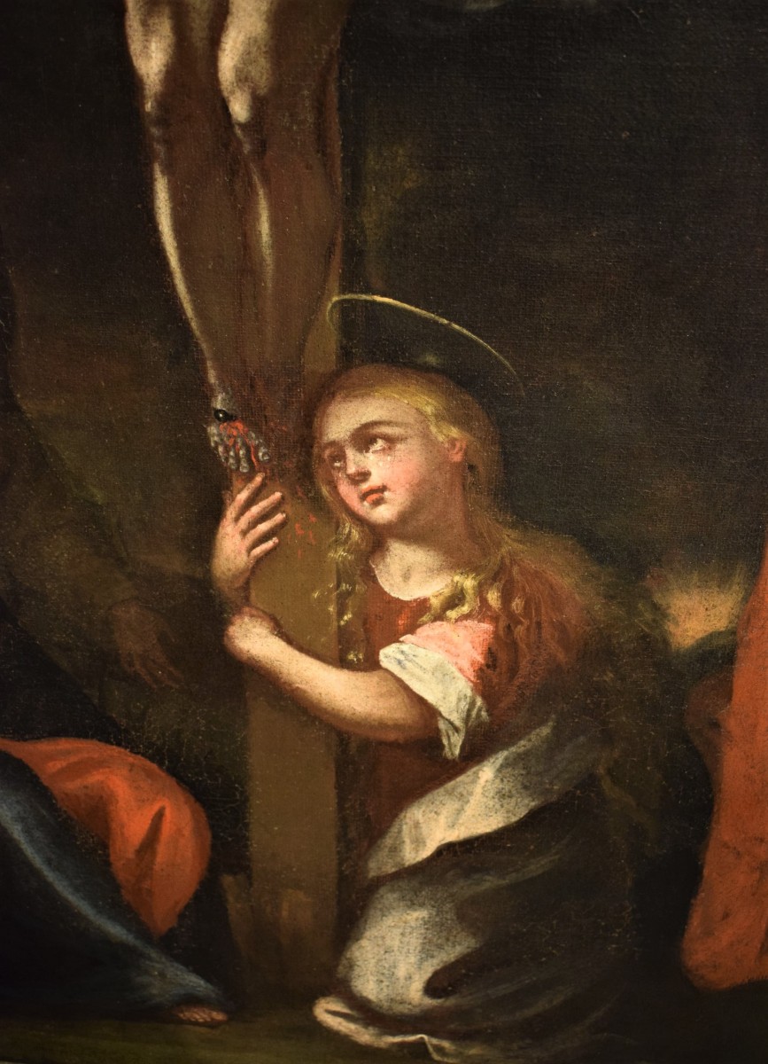 "The Crucifixion" Flemish school end of the 17th century - Ref.98604