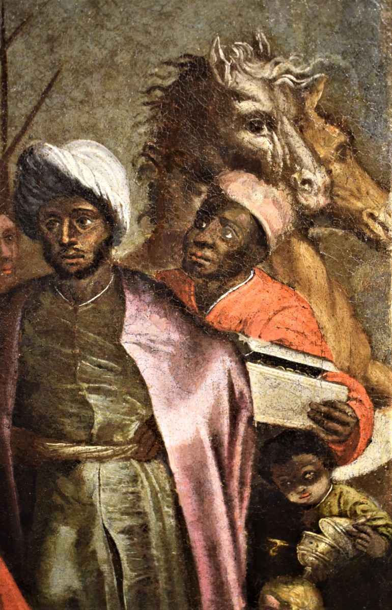 "Adoration of the Magi" Flemish master 17th century school of P.P ...